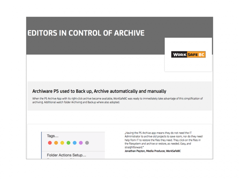 Archiware Links | Archiware P5